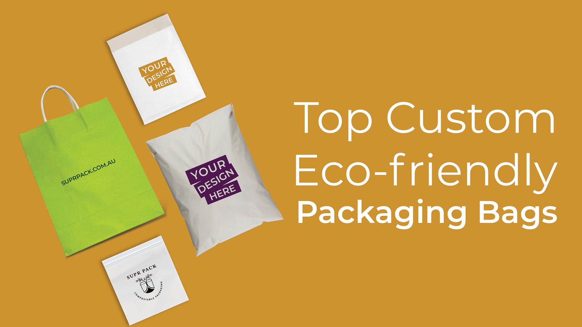 Top Custom Eco-Friendly Packaging Bags – suprpack.com