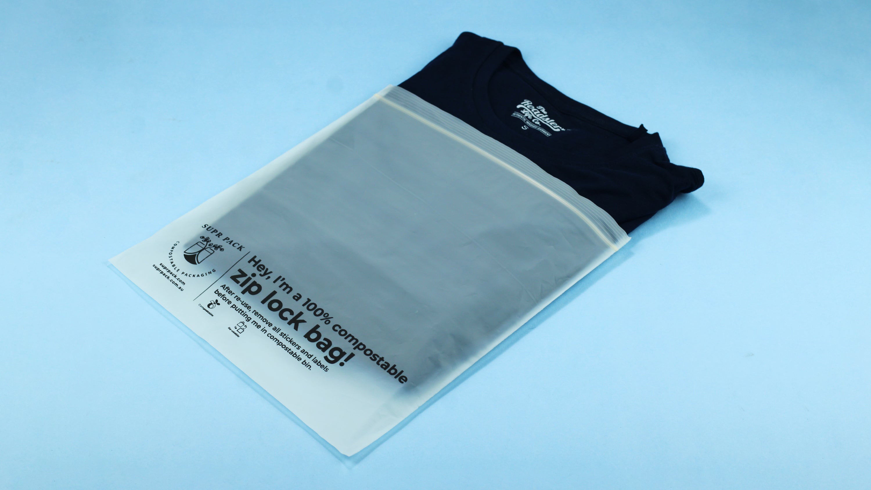 Compostable zip lock bags for sturdy and safe packaging – Supr Pack - USA