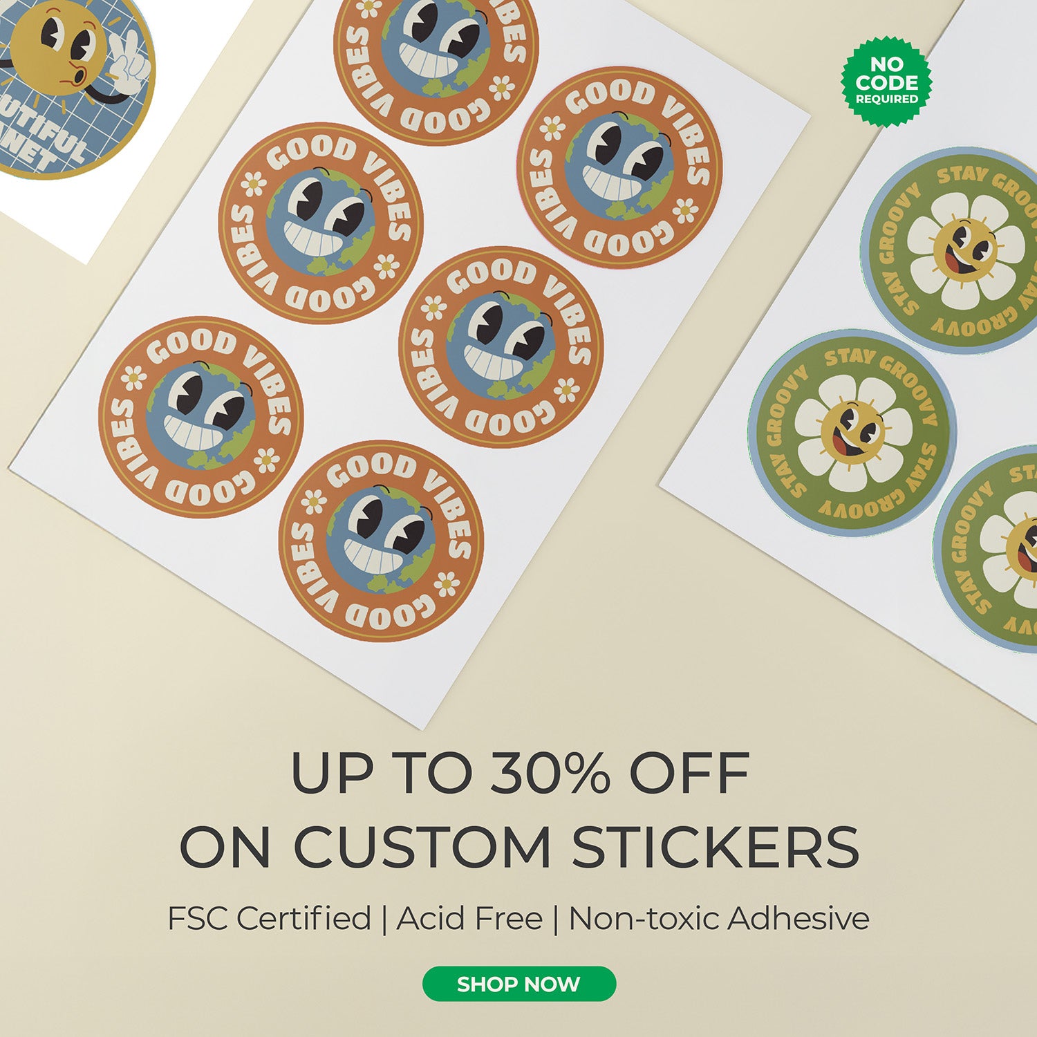 Custom compostable mailers/satchels, tissue paper & labels in low qty ...