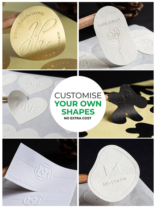 Enhance your Brand Visibility with Custom Embossed Stickers – suprpack.com