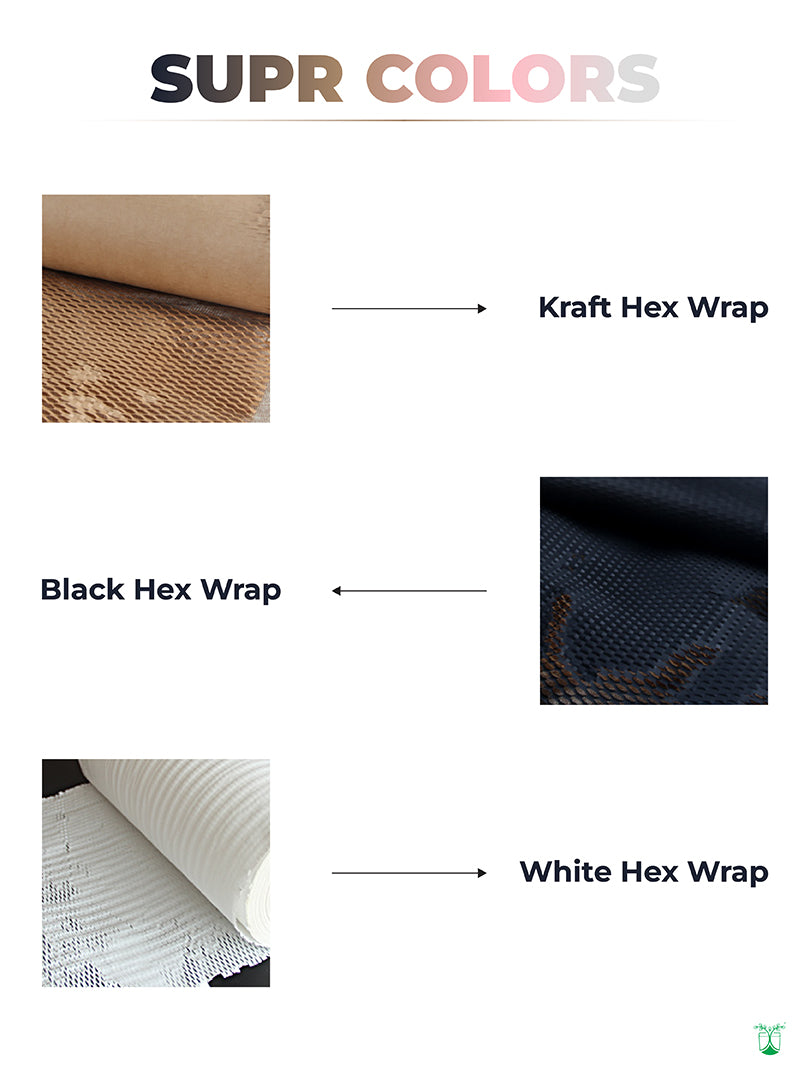 Hex Wrapping Paper| Supr Pack – suprpack.com