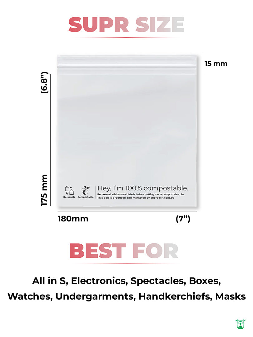 Compostable Zip Lock Bags | Supr Pack – suprpack.com