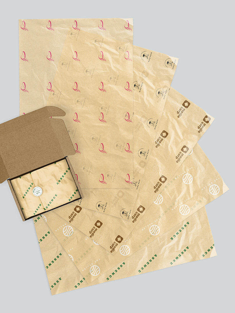 Custom Kraft Tissue Paper | Supr Pack – suprpack.com