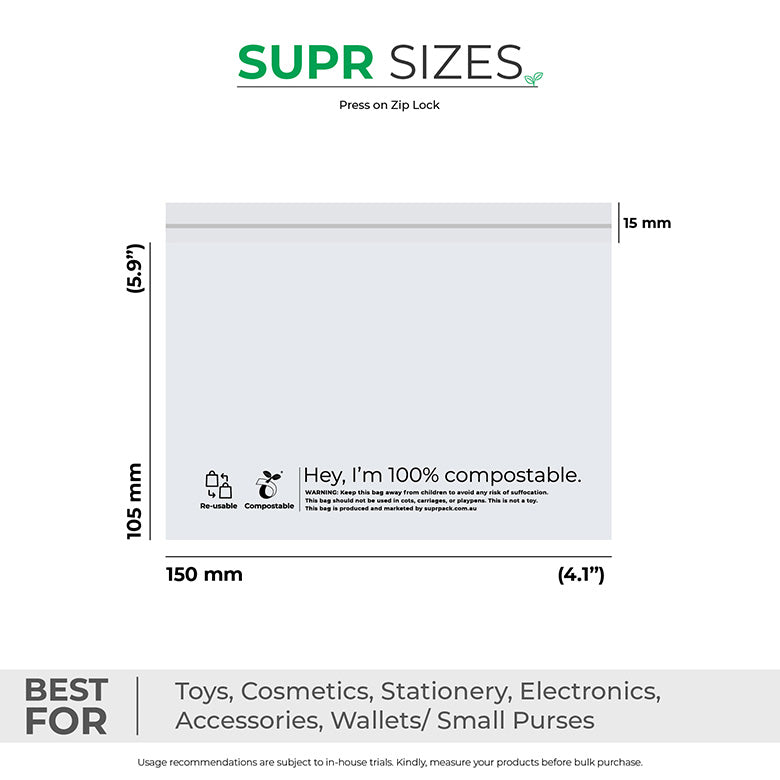 Compostable Zip Lock Bags | Supr Pack – suprpack.com