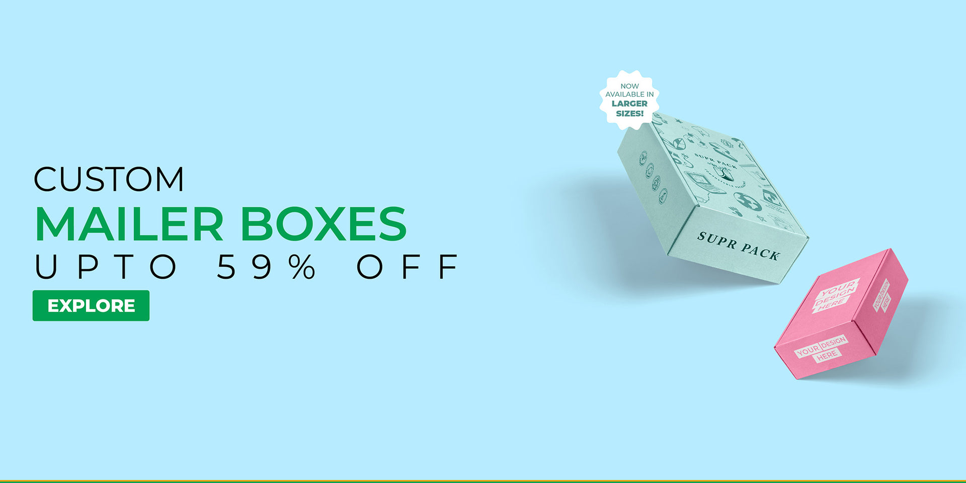 Custom compostable mailers/satchels, tissue paper & labels in low qty ...