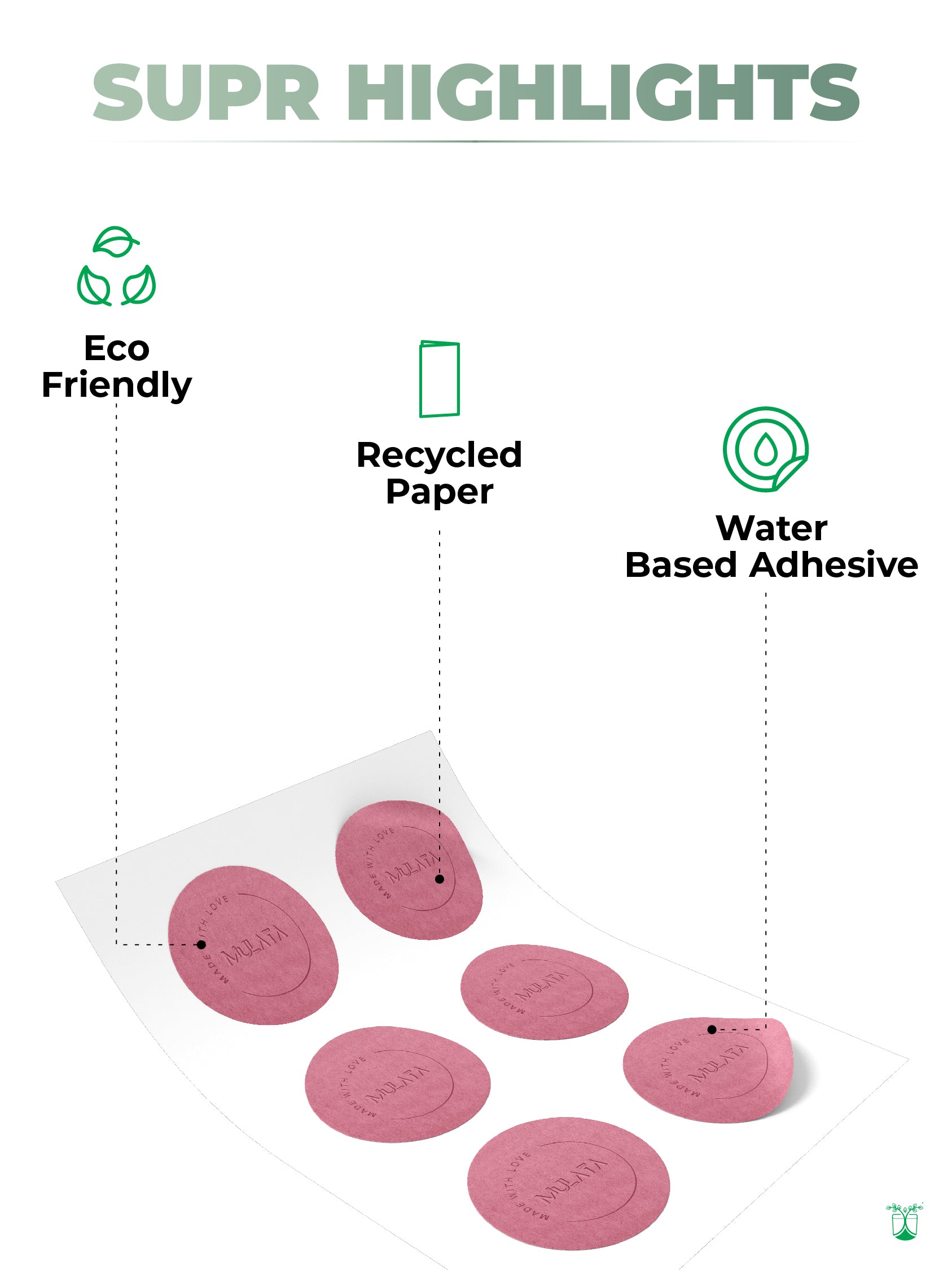 Colored Embossed Stickers | Supr Pack – suprpack.com