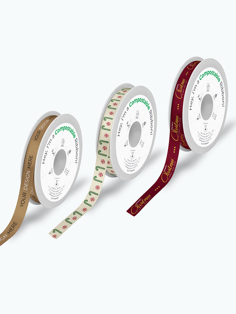 Compostable Ribbon 2 Color | Supr Pack – suprpack.com