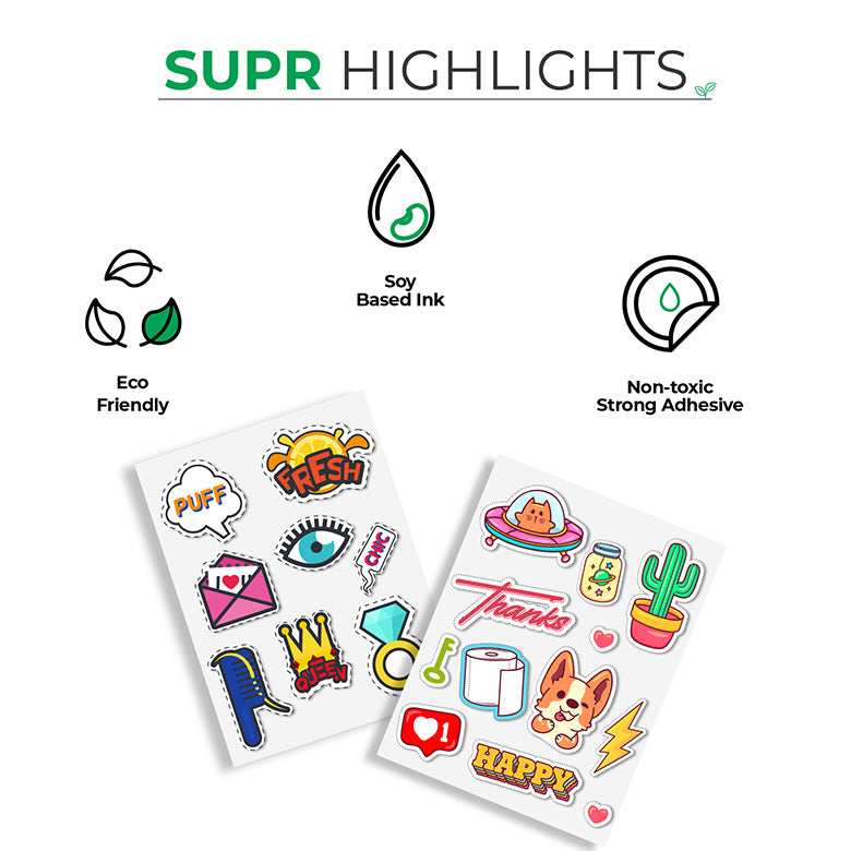 Custom Multi-design Sticker | Supr Pack – suprpack.com