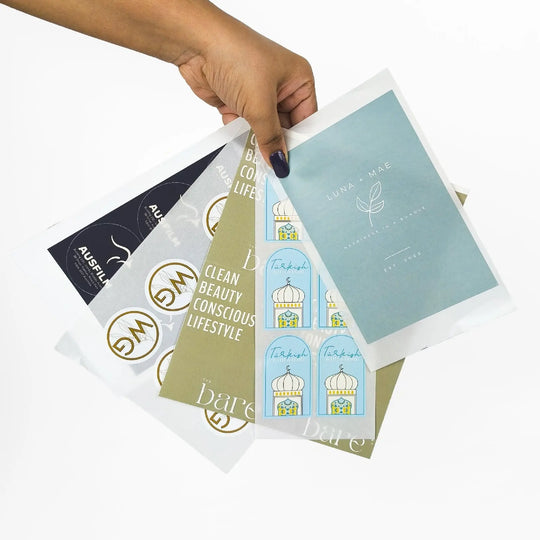 Supr Pack's custom stickers for sheer branding and packaging – suprpack.com