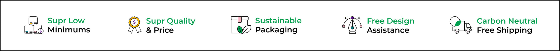 Customisable, Sustainable Packaging In Small Batches & Fast Turnaround ...